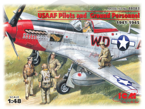 Battle-Models > USAAF Pilots and Ground Personnel 1941-45 - 3 pilots 2 ...
